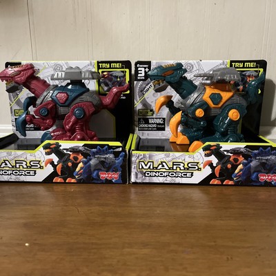 2x MARS Dinoforce MCYBOTRONIX/ Cybotronix Electronic Light Up Dinoforce ...