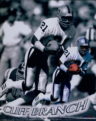 Cliff Branch Oakland Raiders NFL Football Unsigned Glossy 8x10 Photo C ...