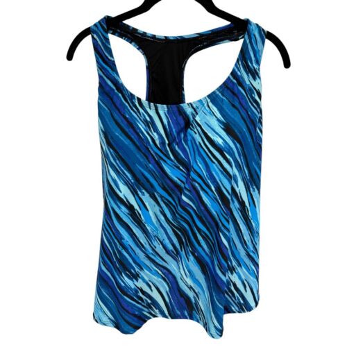 Swimsuits For All Aquabelle Plus Size Racer Back Padded Tankini Top