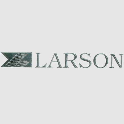 Larson Boat Decal Sticker | 24 x 3 Inch Silver Metallic Green | eBay
