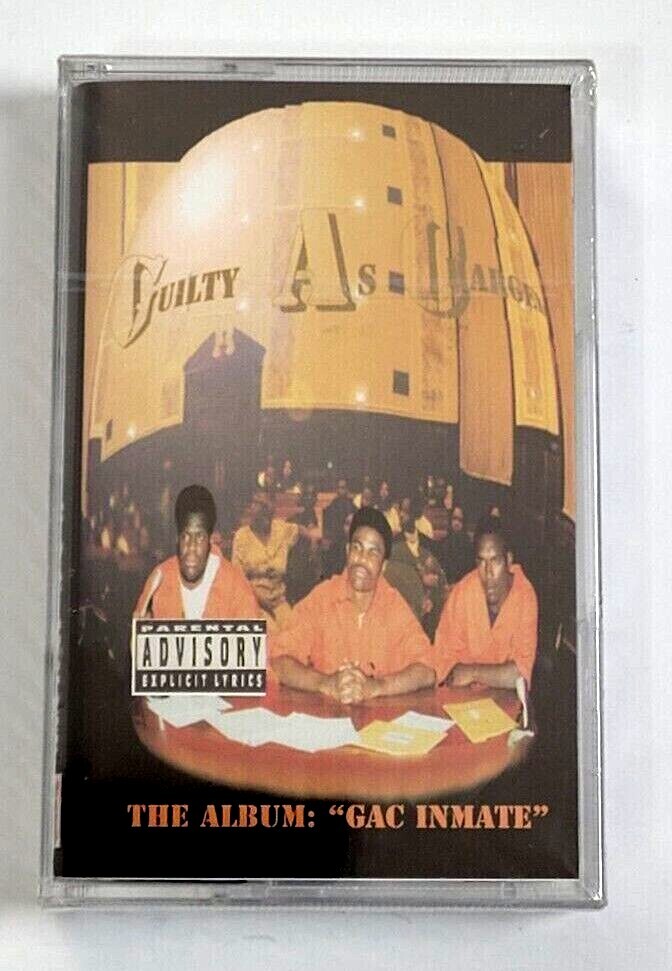 GUILTY AS CHARGED - THE ALBUM "GAC INMATE" (1996) - HIP HOP CASSETTE ...
