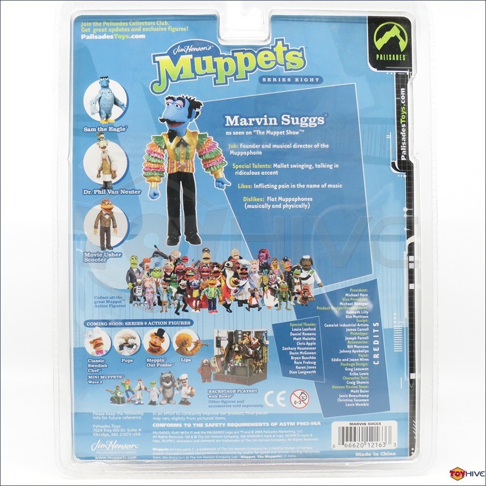 The Muppet Show - Marvin Suggs color shirt series 8 action figure by ...