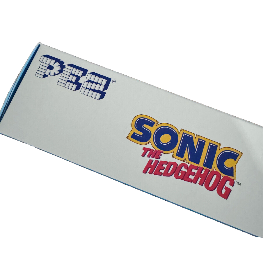 Sonic the Hedgehog Amy Tails Knuckles PEZ Crystal Gift Set Dispenser ...