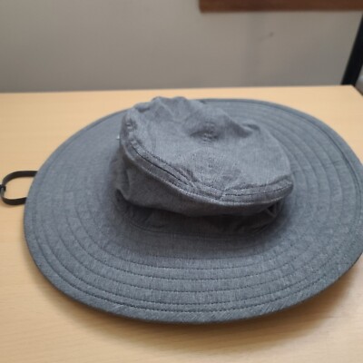 Solar Escape Gray Sun Hat Size OSFA | eBay