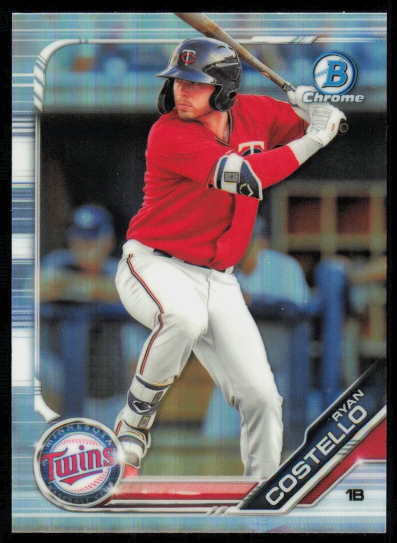 2019 Bowman Draft Chrome Refractor Ryan Costello Minnesota Twins #BDC ...