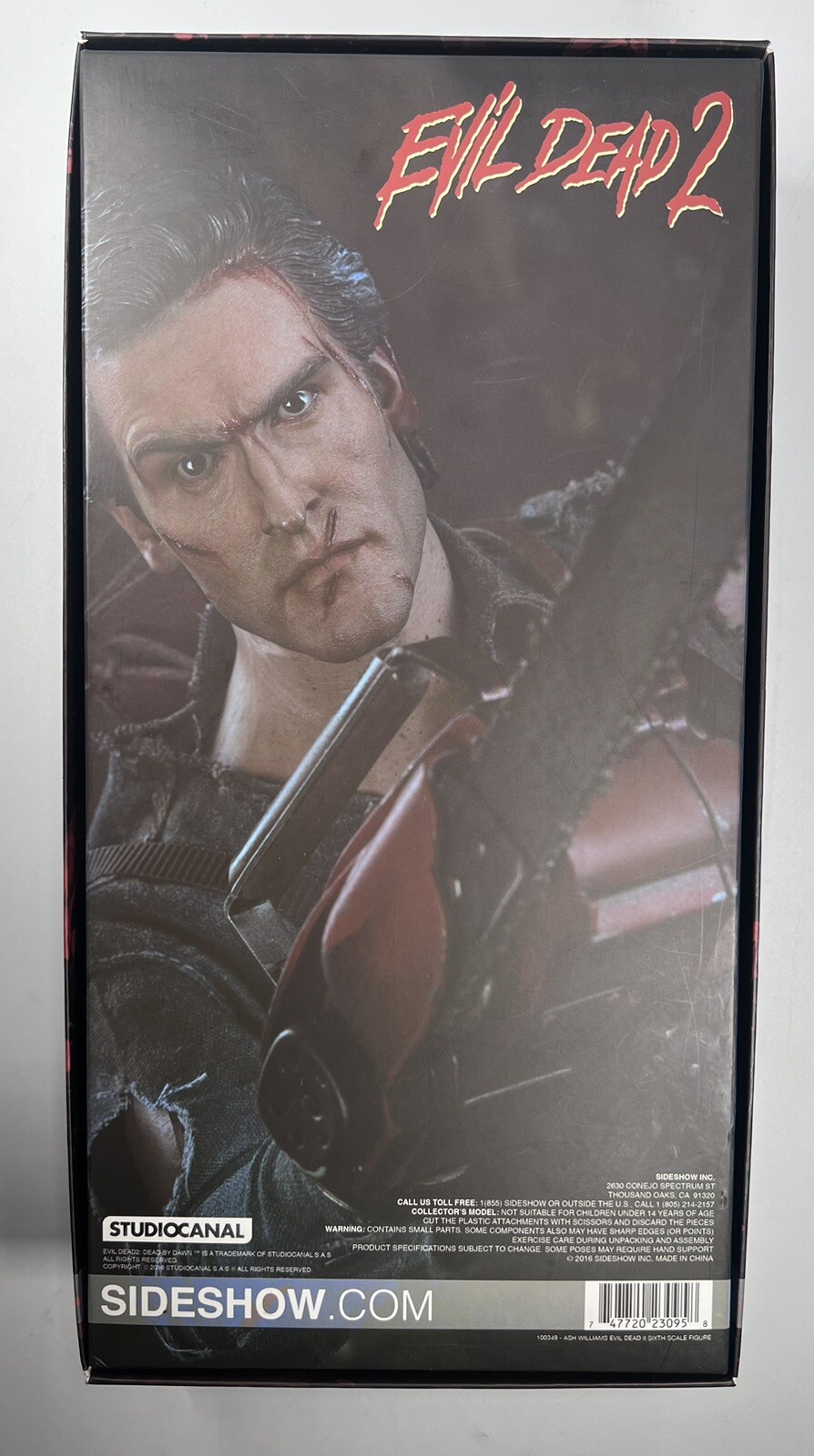 Hot Toys Sideshow Evil Dead 2 Ash Williams sixth scale figure 2016 | eBay