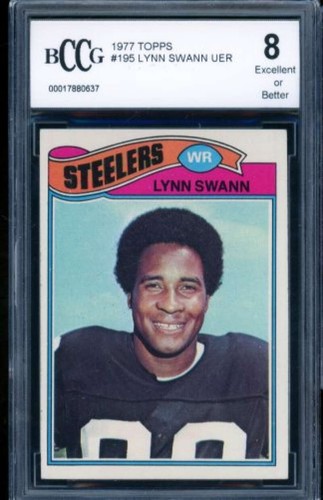 Lynn Swann Rookie Card 1977 Topps #195 BGS BCCG 8 | eBay