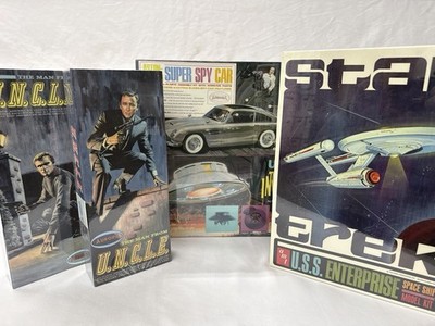Aurora AMT Star Trek 007 uncle invaders, reproduction model boxes Only ...