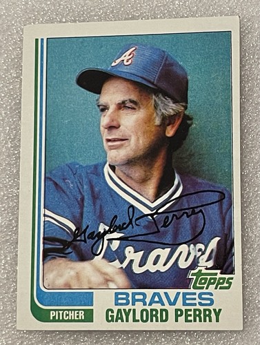 Gaylord Perry~1982 Topps~card #115~Mint!! | eBay