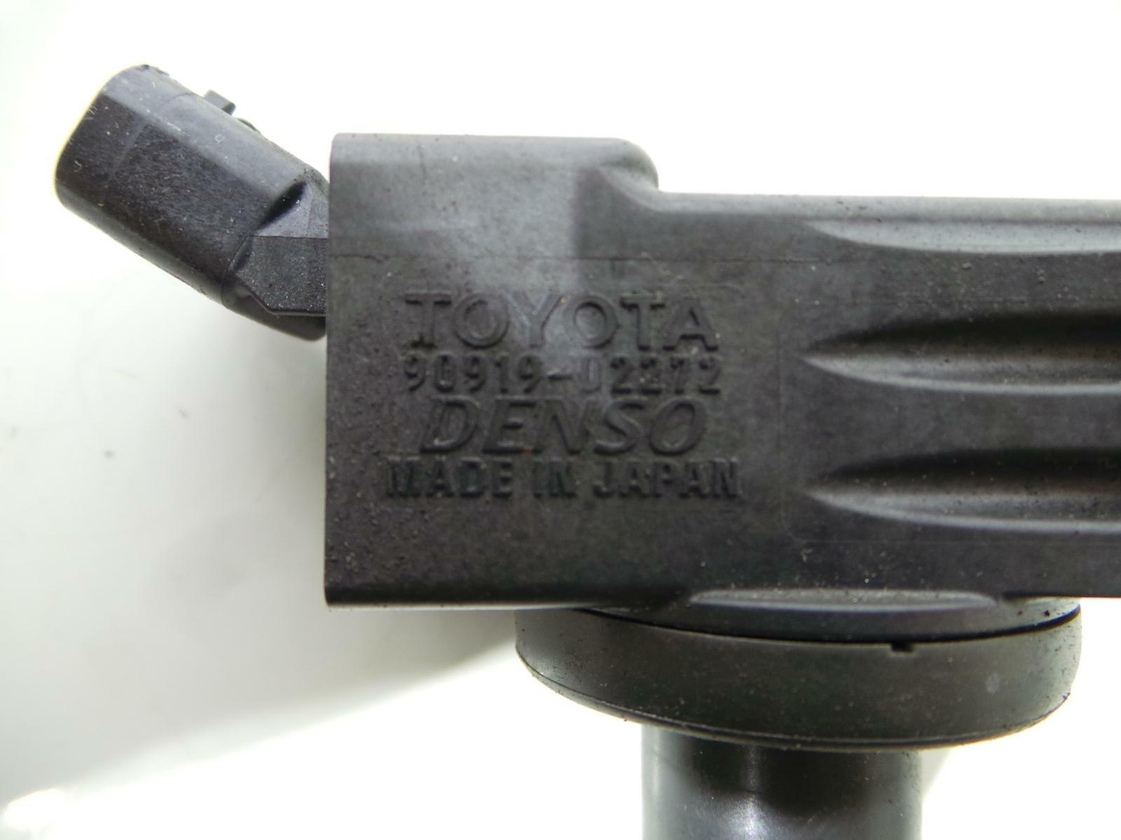 GENUINE 2017 TOYOTA C-HR COIL UNIT IGNITION COIL (X1) DENSO 90919-02272 ...