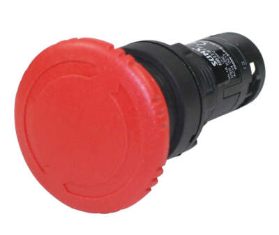 SUNS MB22-ET-R-P1 22mm Monolithic Emergency Stop Twist Release 1NO1NC ...