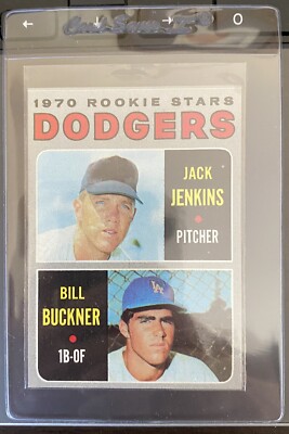 1970 Topps Rookie Stars Dodgers Bill Buckner RC #286 “MINT” BEAUTY ...