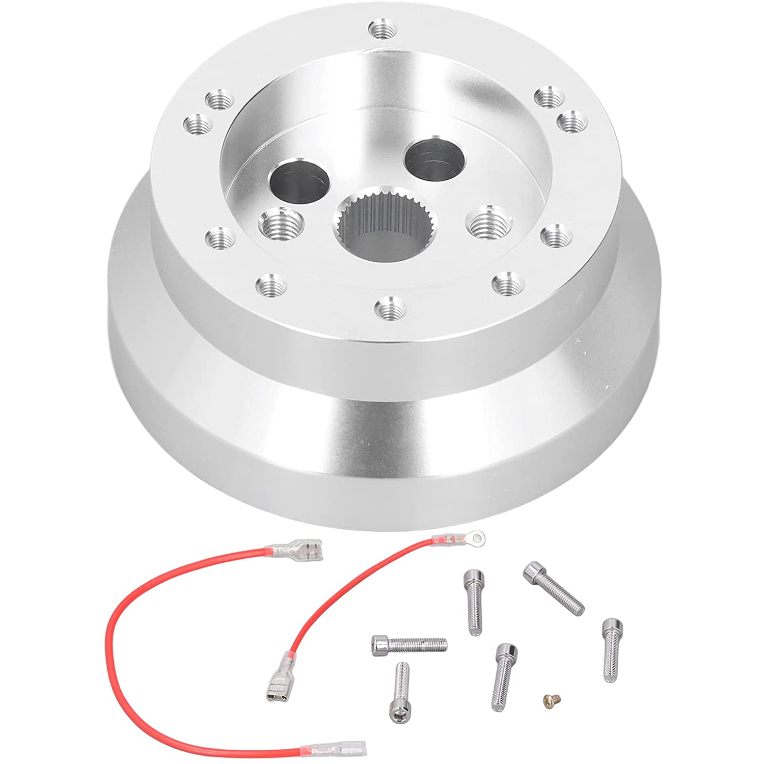 Premium NEW 5 & 6 Hole Steering Wheel Polished Short Hub Adapter Ididit ...