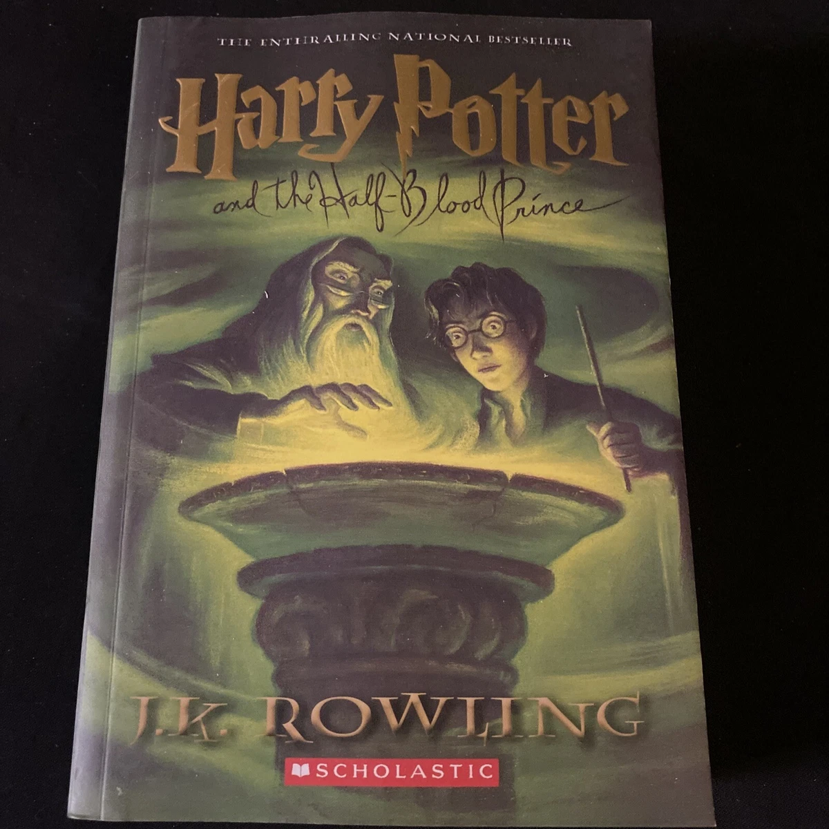 The Half Blood Prince Book Cover