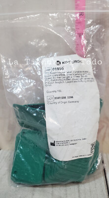 95 DURABLE PLASTIC GREEN PTL MESH BASKET LABEL TAGS FITS 1950 GERMANY ...