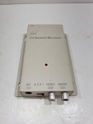 Professional Wireless AV Mini 4 Channel Video Audio Transmitter ...