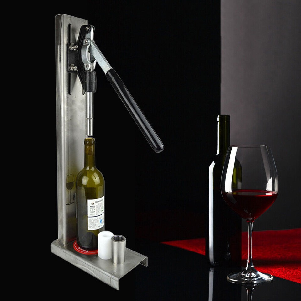 Manual Pressure Corker Cork Wine Bottle Corking Inserting Stopper Tool ...