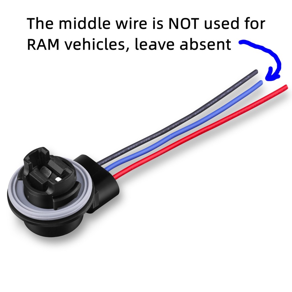 1994-2001 Dodge Ram 1500 1994-2002 Ram 2500 3500 LED Reverse Light ...