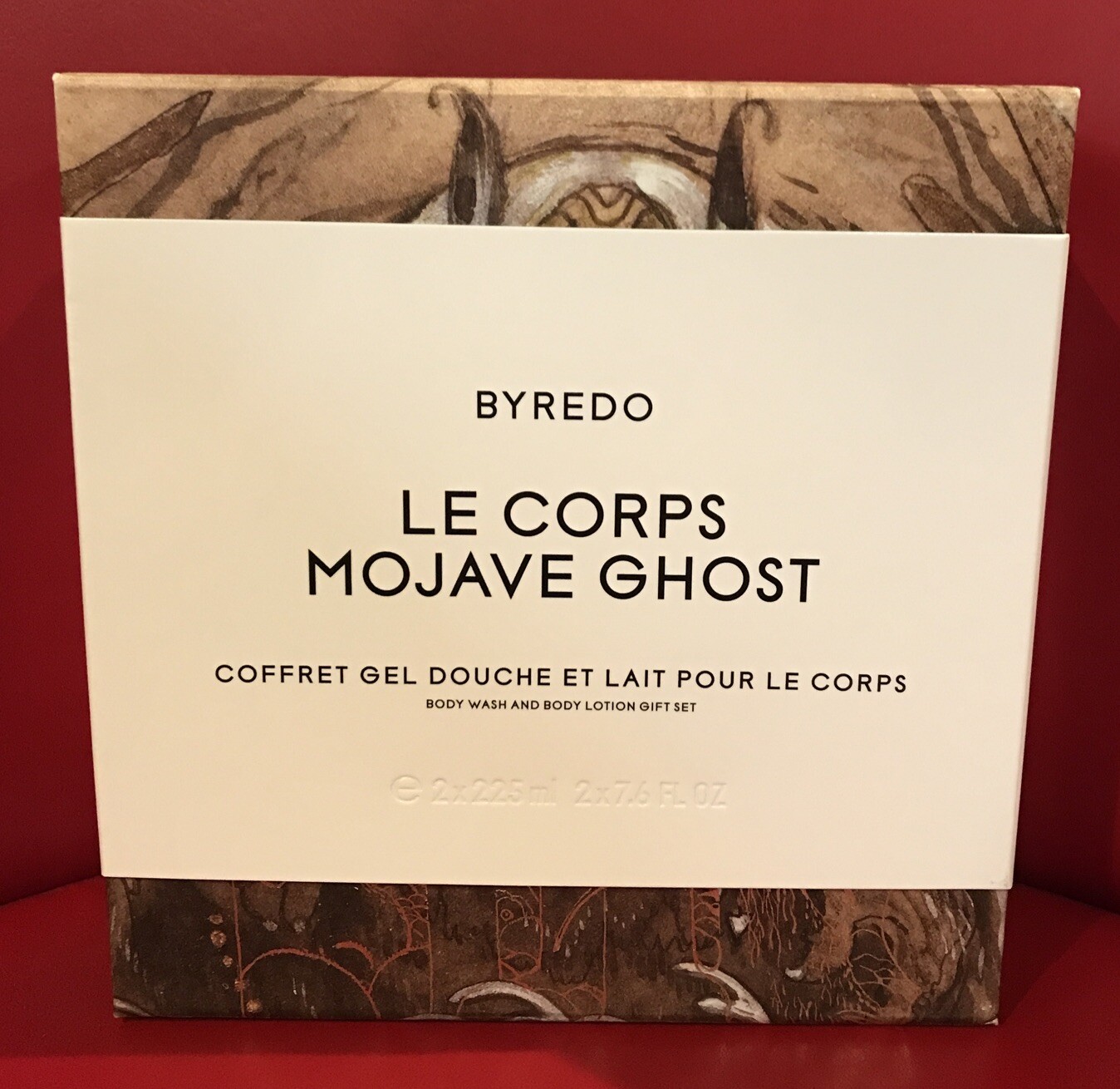Byredo Mojave Ghost Body Wash and Body Lotion Boxed Gift Set 2 x 7.6 oz ...