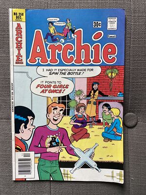 Archie # 258 VG/FN Four Girls At Once Archie Series CBX7 | eBay