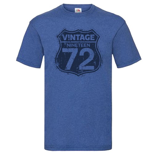 Vintage 1972 Nineteen Seventy Two T-Shirt Birthday Gift | eBay UK