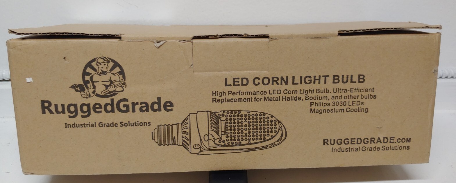 Rugged Grade 115w LED Corn COB Light Bulb 5000k 14900 Lumens E39 for ...