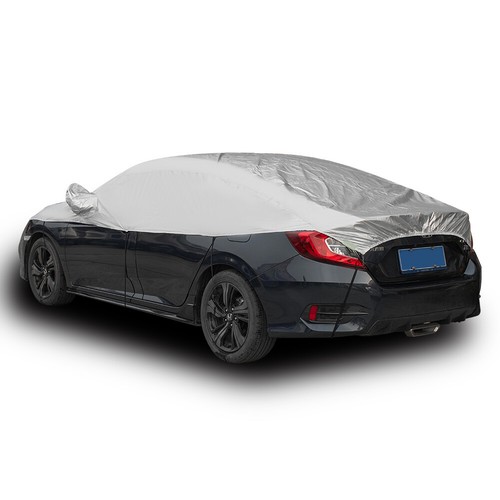 Car Half Body Cover SunshadeUV-Proof Outdoor Protector Four Season ...