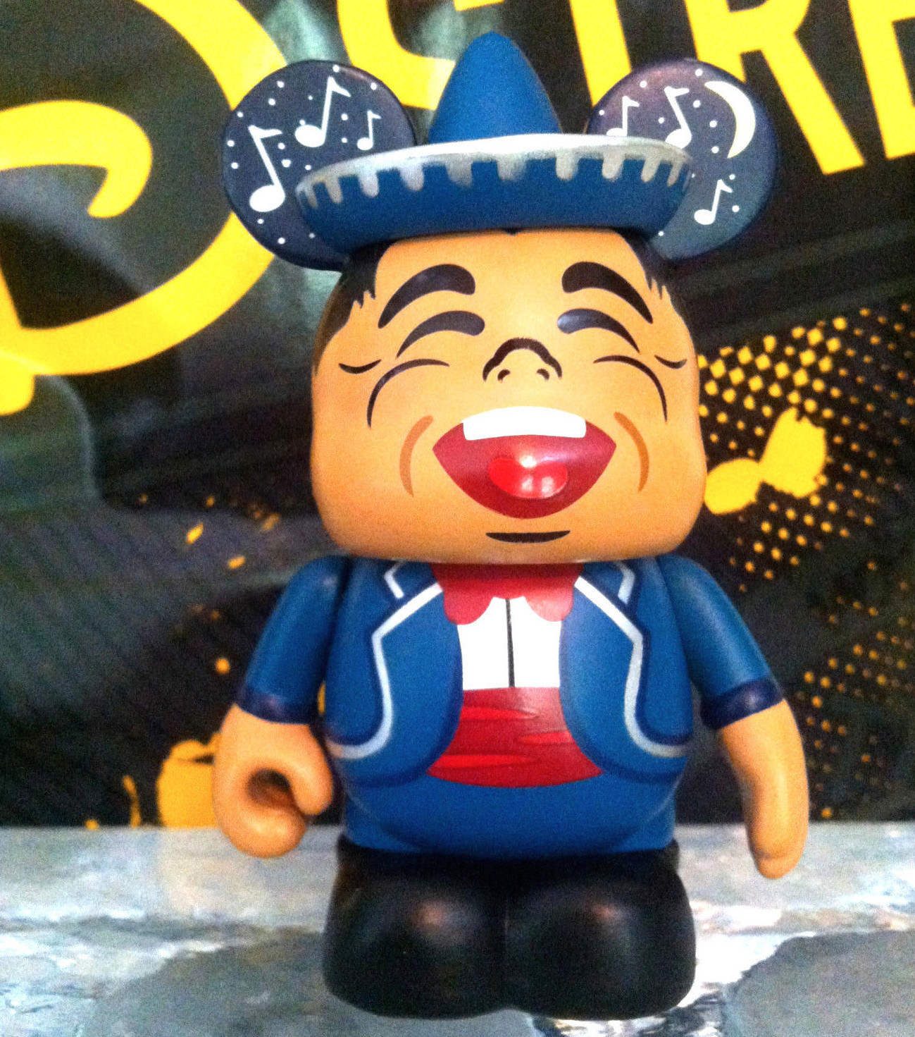 DISNEY VINYLMATION 3" PARK 12 MARIACHI COBRE MEXICO PAVILION EPCOT TOY ...