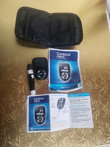 Contour Next Blood Glucose Monitoring System Carry Case Black | eBay