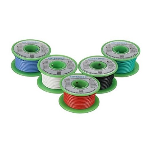 18 Gauge 18 AWG silicone wire each color 50 ft 18 AWG Silicone wire 5 ...