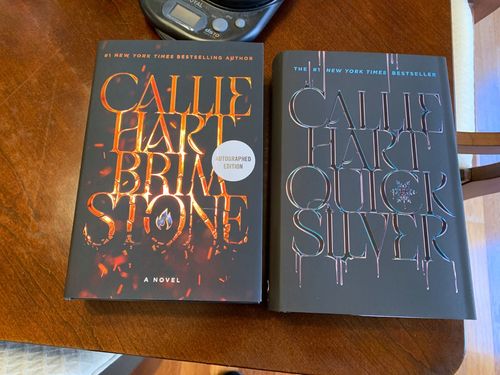 Signed Callie Hart QUICKSILVER & BRIMSTONE Deluxe Limited Editions In ...