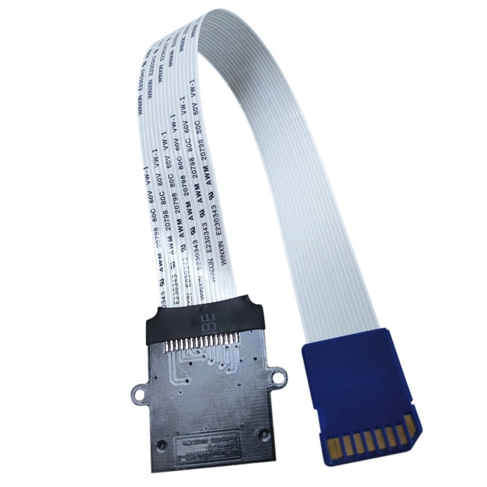 25 cm Card Reader Extension Cable Adapter Cord for Memory Card GPS ...