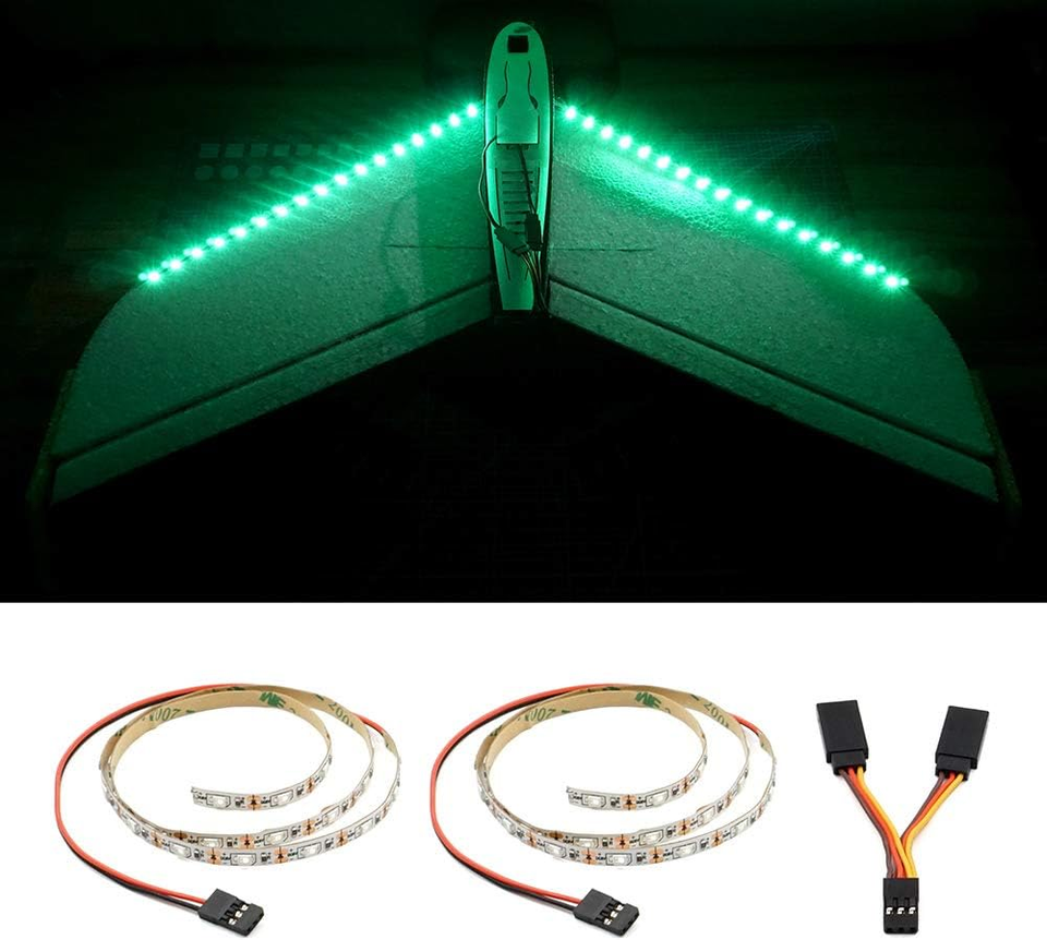LED Light Strip for RC Fixed Wing Airplane Flying Wing Plane AR Wing ...