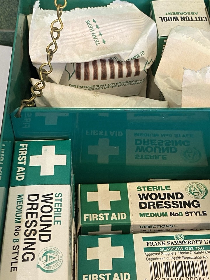 British Rail Board British Railways . First Aid Metal Case | eBay UK