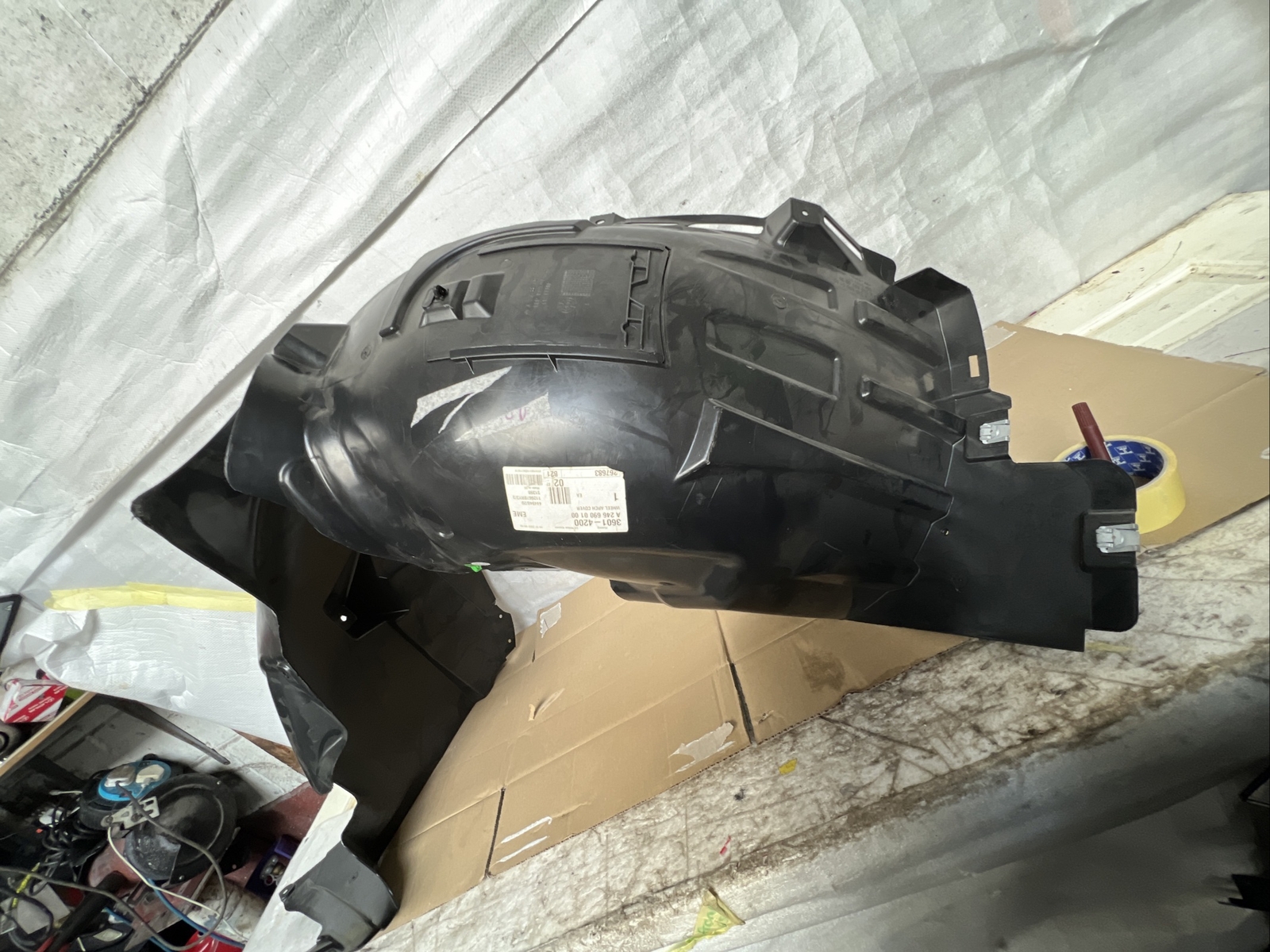 Mercedes-Benz Fender Liner A2466900100 Black for sale online | eBay