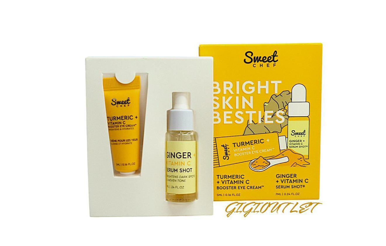 SWEET CHEF Bright Skin Besties Turmeric + Vitamin C , Ginger+ Vitamin C ...