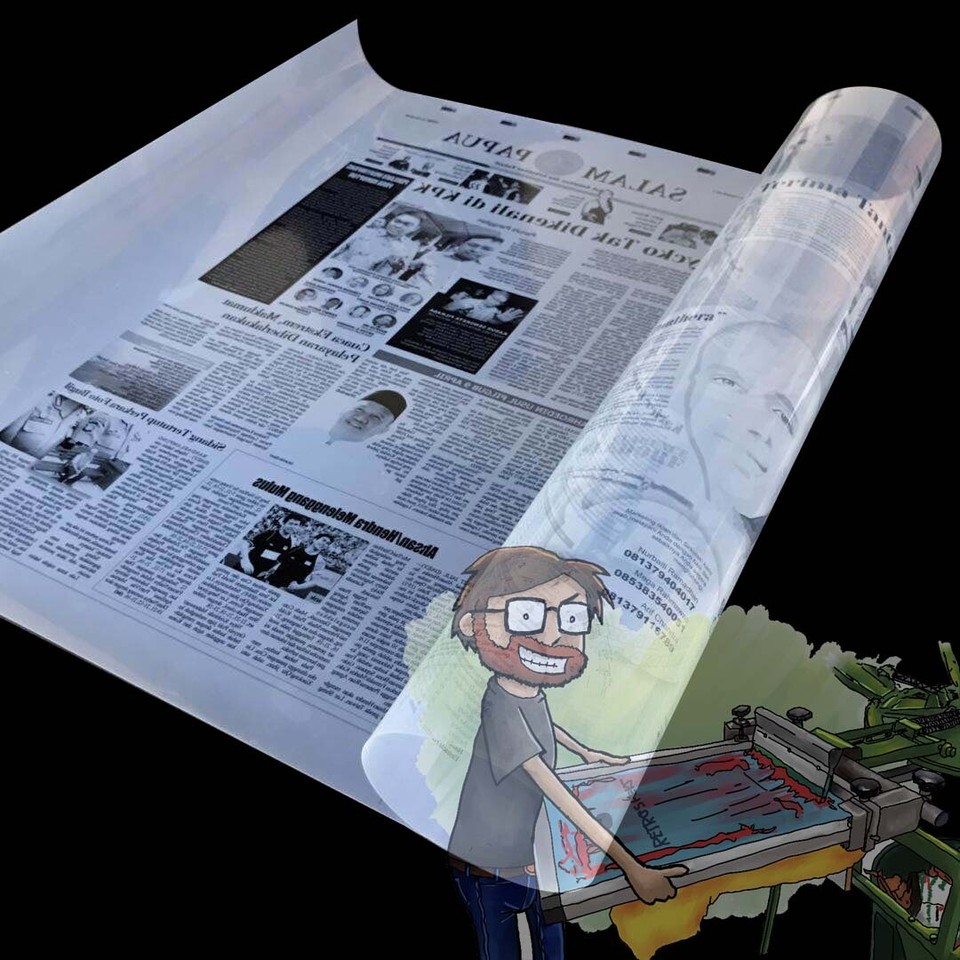 50 Sheets，13x19，Waterproof Instant Dry Inkjet Milky Transparency Film ...