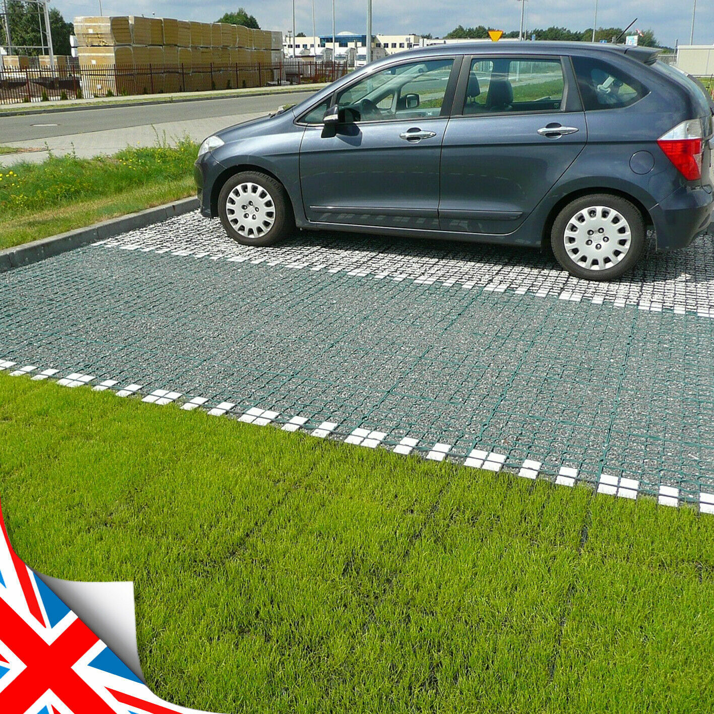 Lawn Parking GRATE / Grass GUARD Grid Drive Parking Plastic Paving ...