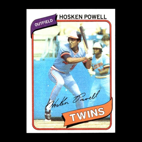 Hosken Powell 1980 Topps Minnesota Twins #471 R312F 19 | eBay