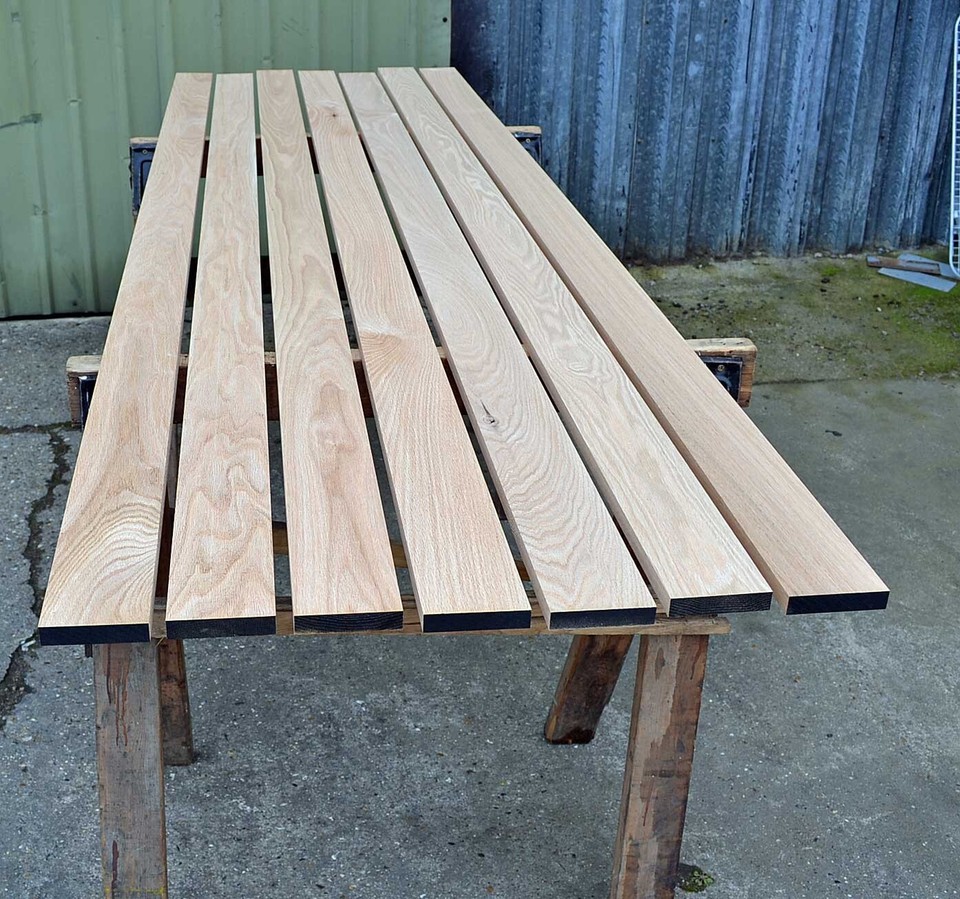 Prime Grade USA Oak 1x4" PAR to 4 Square Edges 20x95mm - 7pcs at 8ft (2 ...