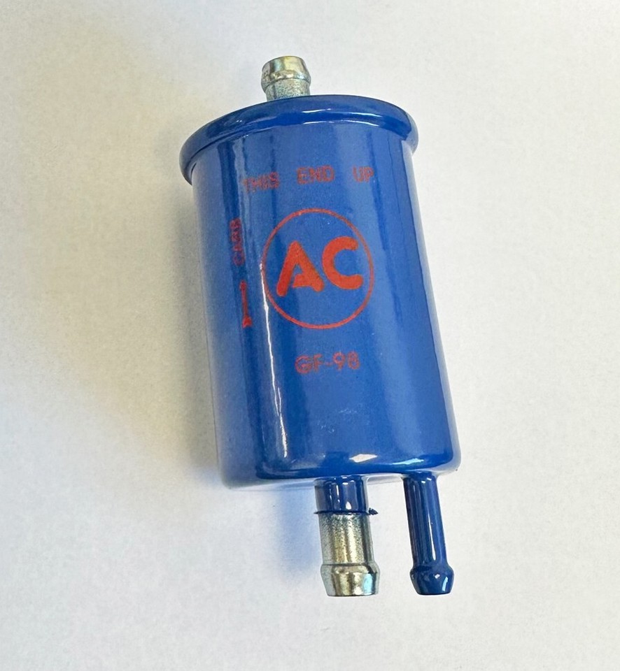 **BLOWOUT** Correct Blue Pontiac Fuel Filter 3/8" GF98 w/ Return Line ...
