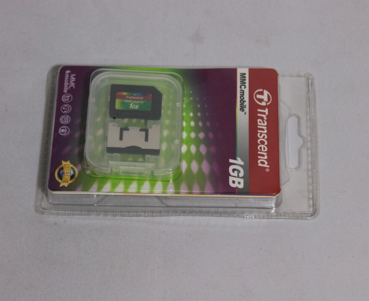 Transcend MultiMedia Card 1GB MMC-Mobile Type Memory Card Camera/Phone ...