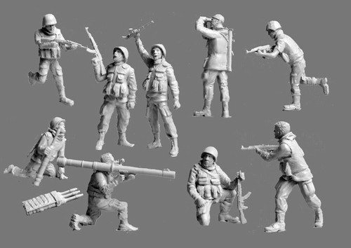 1/72 Resin Syria Army Soldiers 9 Figures Kit Unassembled Unpainted | eBay