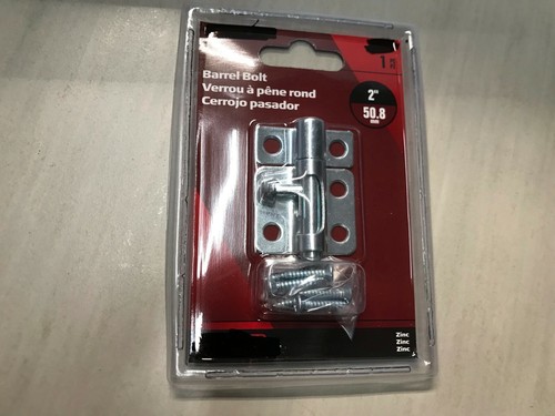 Barrel Bolt 2" inch ZINC | eBay