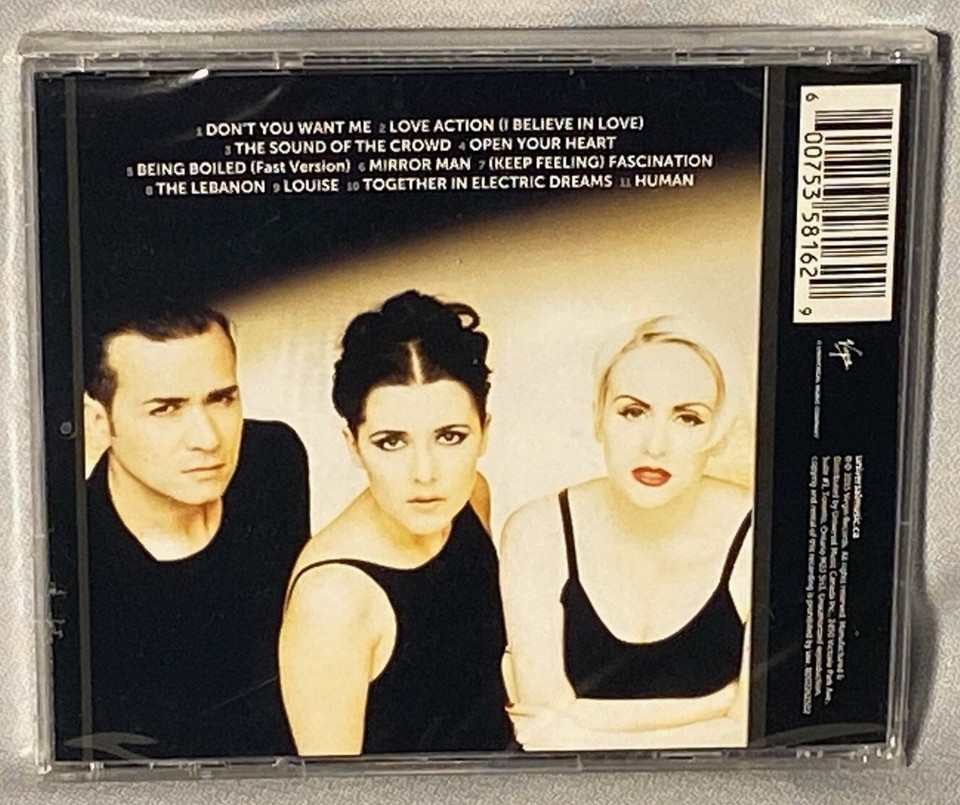 CD THE HUMAN LEAGUE Icon (Greatest Hits, 2015) NEW MINT SEALED ...