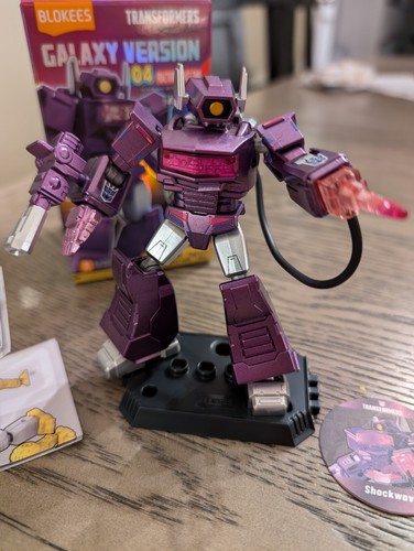 Blokees Transformers Shockwave Galaxy Version 4 *Secret Rare* Model Kit ...