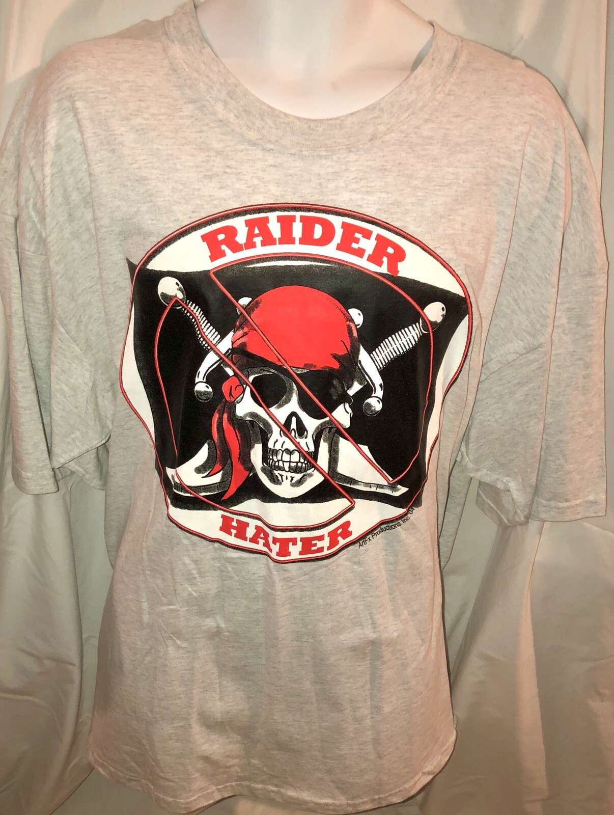 Raider Hater T-Shirt Size XXL | eBay