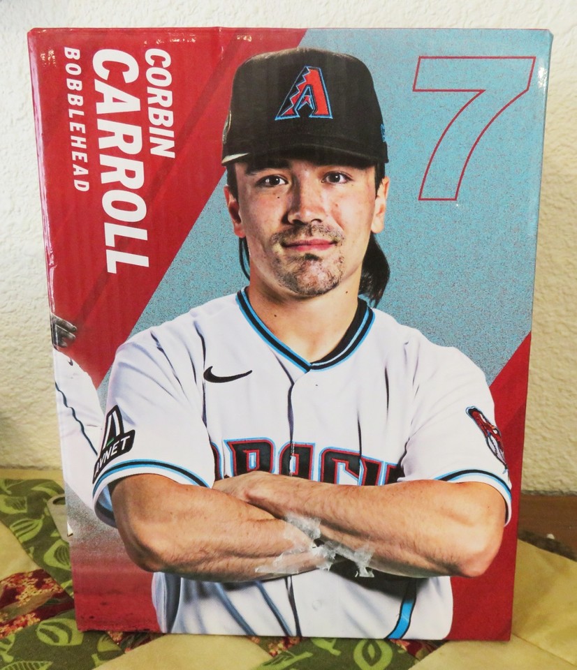 Arizona Diamondbacks Corbin Carroll 2023 Rookie Year bobblehead NIB | eBay