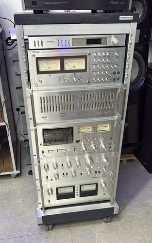 PIONEER JA-R2S Spec Audio Rack 19 " Double Wheeels (Replica 1:1) 21 ...