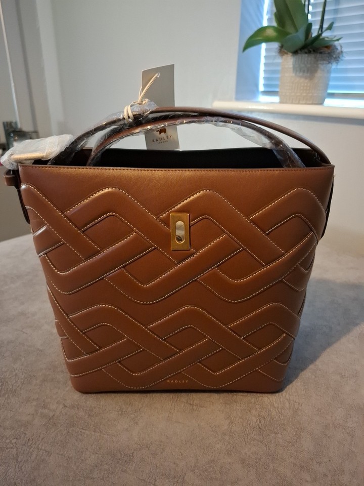 RADLEY Threadneedle Street Open Top Shoudler Bag (Tortoise) *BNWT ...